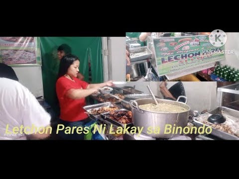 Letchon Pares Ni Lakay sa Binondo Manila - YouTube