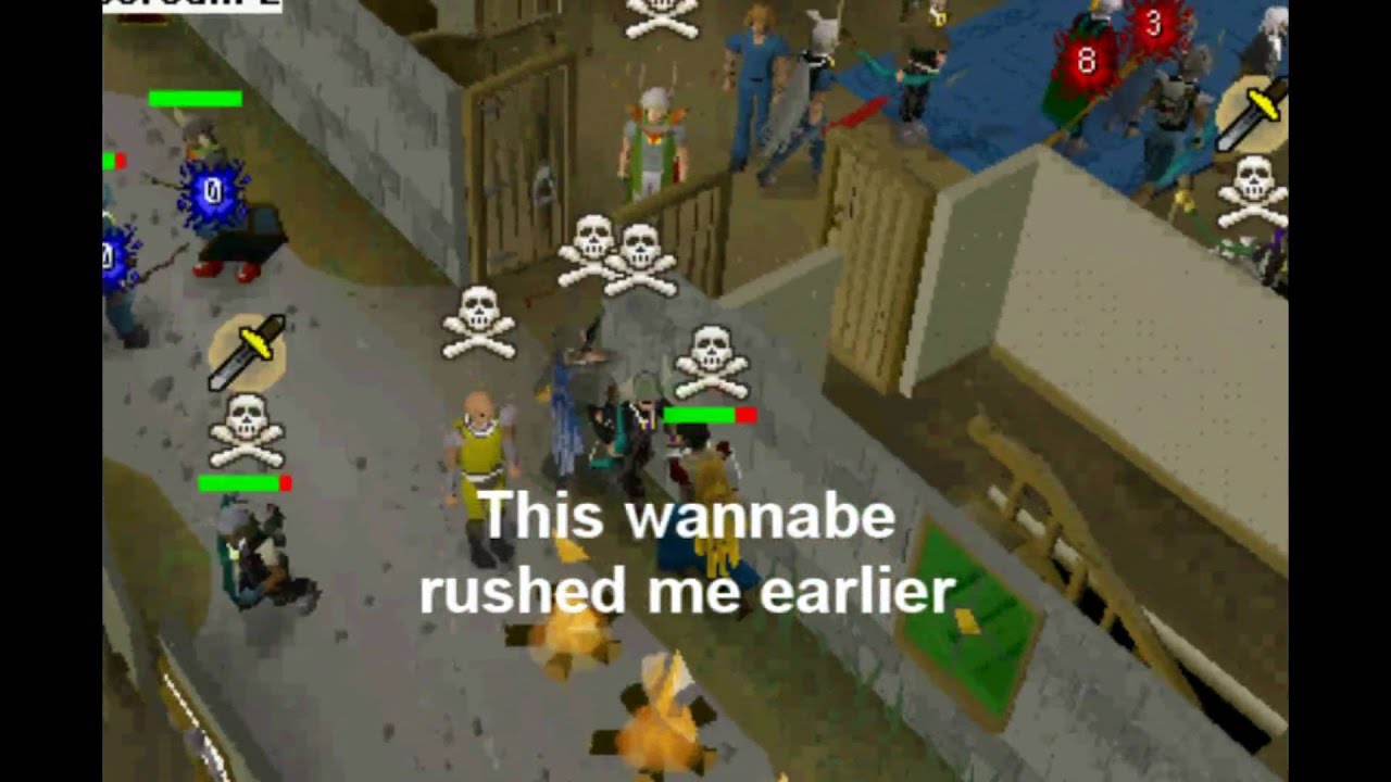 Runescape pvp- 0wn3ed u r blitz mauling pvp In HD good loot - YouTube