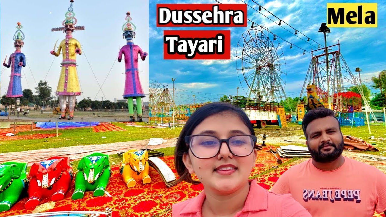 Hoshiarpur Dussehra Mela 2024 | Es din ton Mela shuru | Dussehra Mela ...