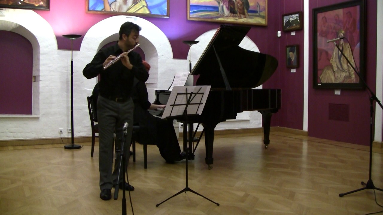 Philippe Gaubert: Sonata No.3 for Flute and Piano - YouTube
