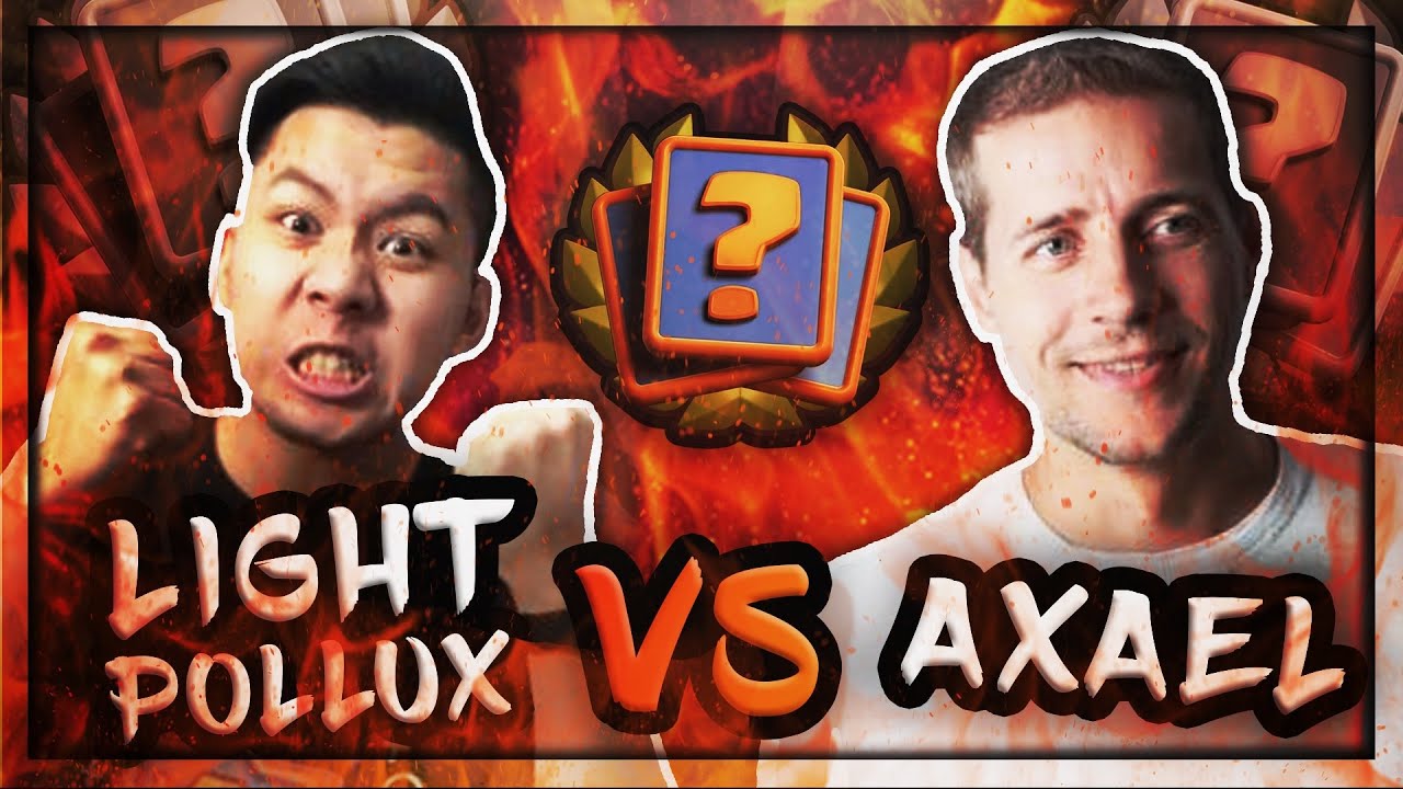 Vais-Je BATTRE AXAEL Avec Des Decks Du Défi De YOUTUBEURS? - Clash ...