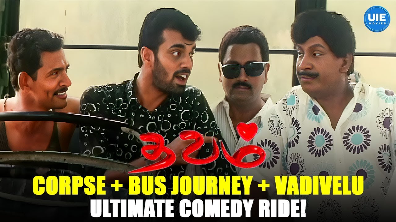 Movie Scenes | Corpse + Bus Journey + Vadivelu = Ultimate Comedy Ride! | Arun Vijay | Vadivelu ...