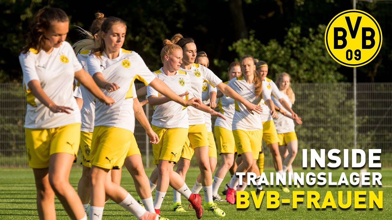 BVB women: Inside training camp - YouTube