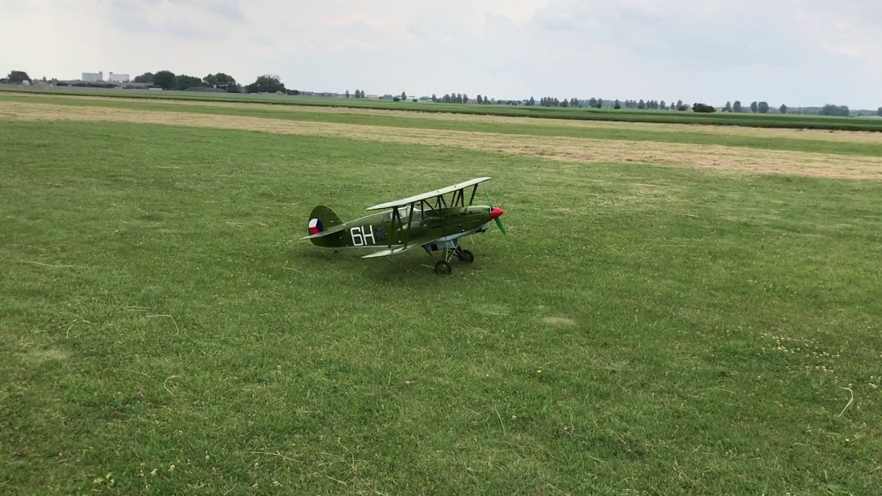 Avia B 534, RC Scale model - YouTube