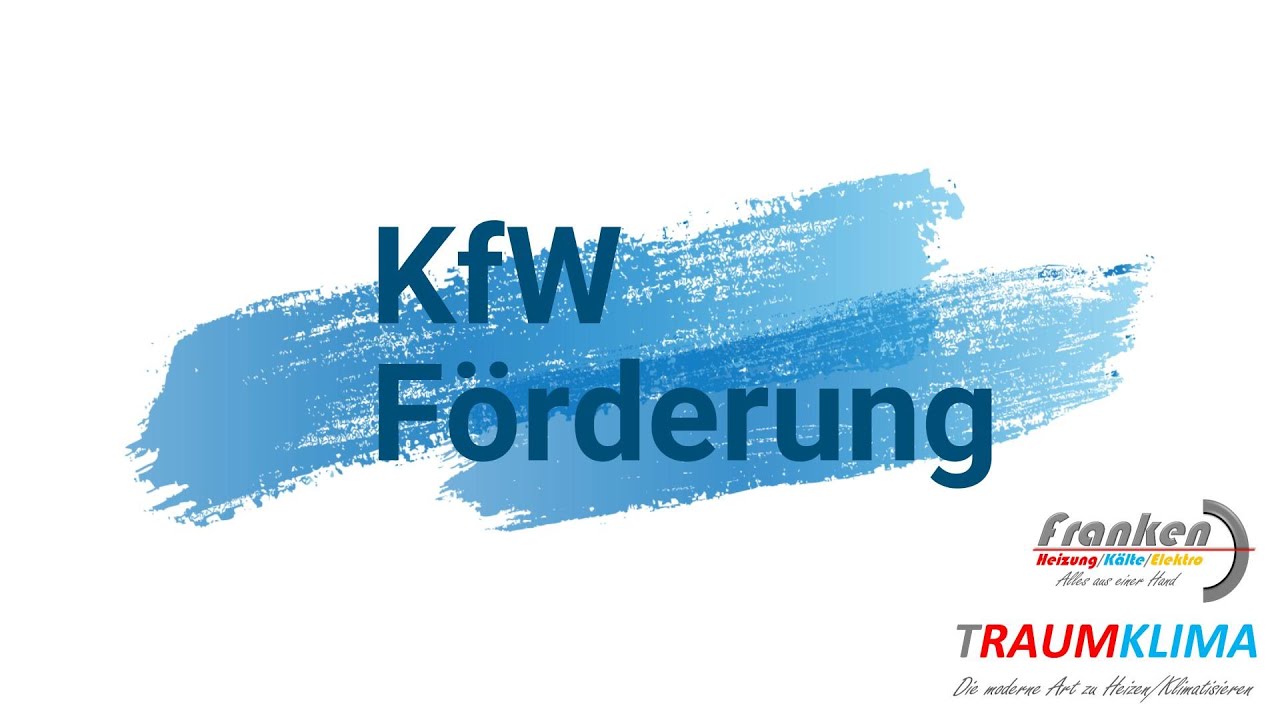KfW Förderung 2024 Wärmepumpe - YouTube