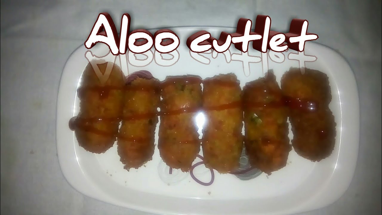 Crunchy Aloo cutlet | Aloo cutlet recipe | Aloo cutlet - YouTube