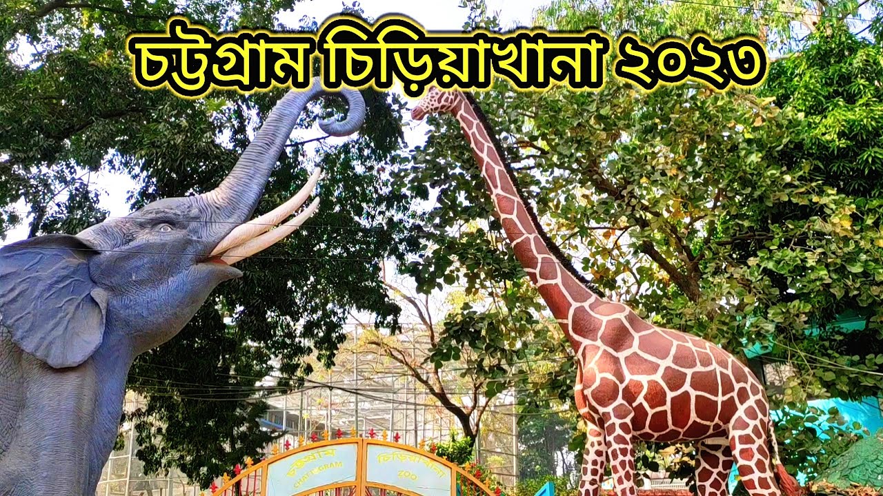 চট্টগ্রাম চিড়িয়াখানা | Chattogram Zoo 2023 | New Look on Chittagong ...