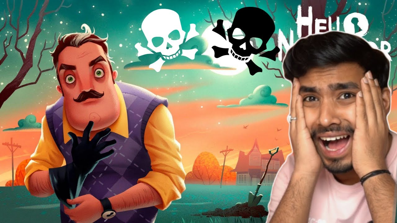 HELLO NEIGHBOUR FULL GAMEPLAY 🎮 VIDEO WITH SIBLINGS - YouTube