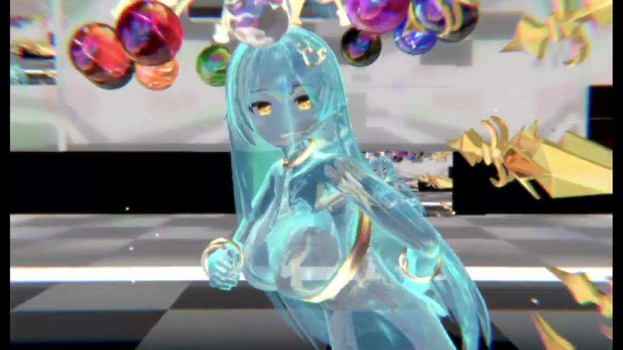 [Version 4] [VRChat MMD] 可愛くてごめん [Slime Girl (スライム娘) Shader] - YouTube
