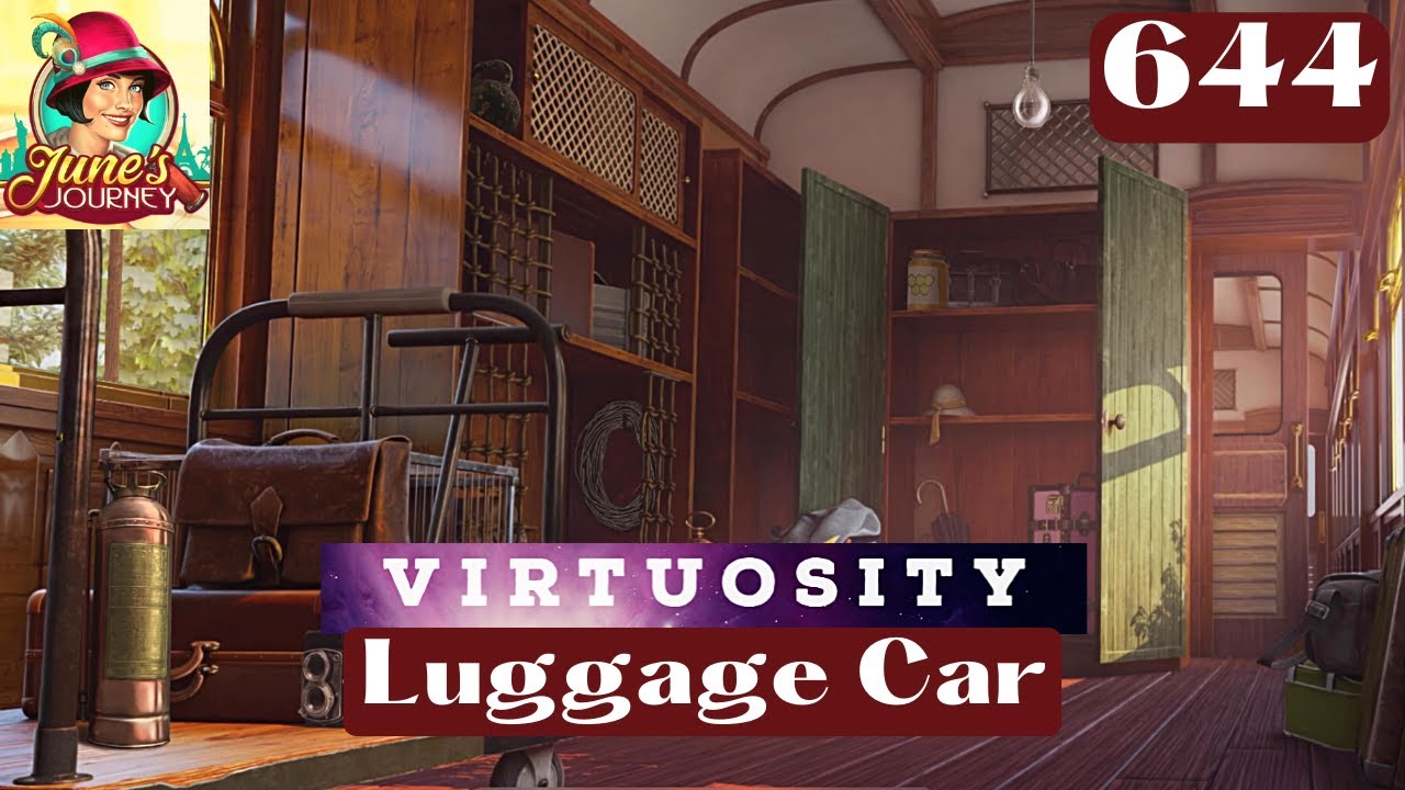 JUNE'S JOURNEY SCENE 644 - LUGGAGE CAR 💖FULL MASTERED SCENE💖 (Hidden ...