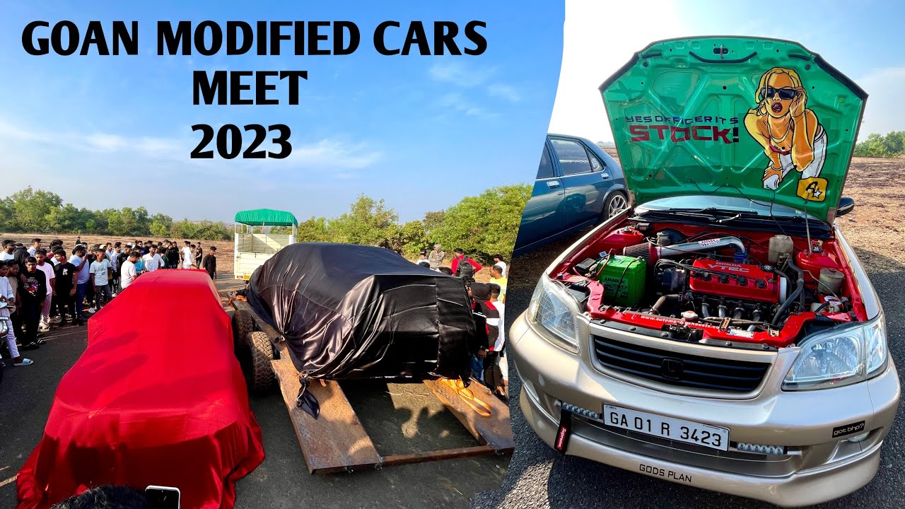 Goan Modified Cars And Bike Meetup .The Grand Meet -2023 At📍Betul South ...