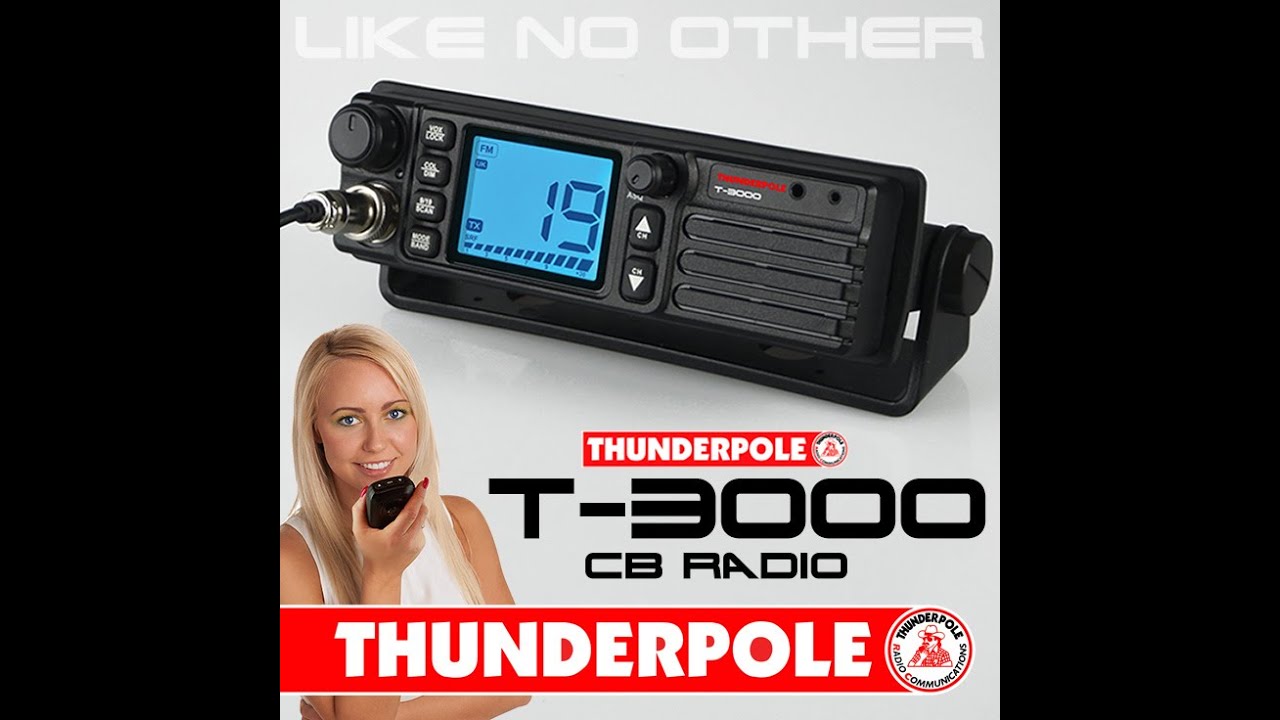NEW: Thunderpole T-3000 CB Radio First Contact UKFM (30/06/2024) - YouTube