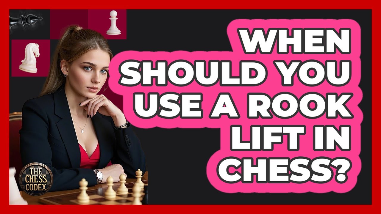 When Should You Use A Rook Lift In Chess? - The Chess Codex - YouTube
