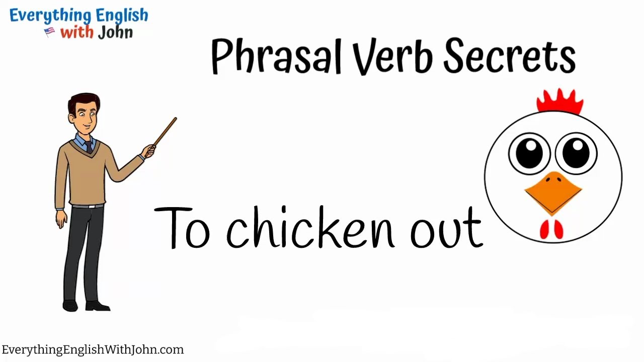 To Chicken Out: Learn Phrasal Verbs Through Stories, English Practice ...