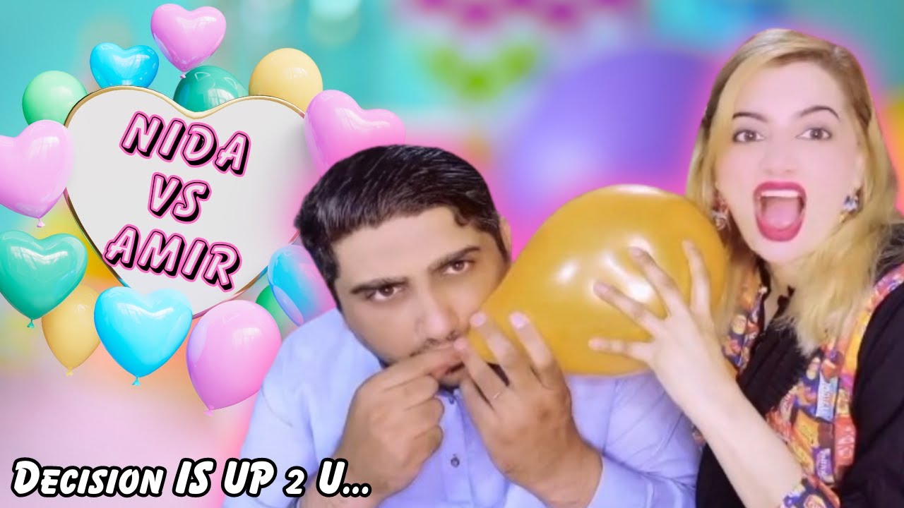 ballons ks ny zda phulaye 😂 || faisla ap kren gy || nida amir vlogs - YouTube