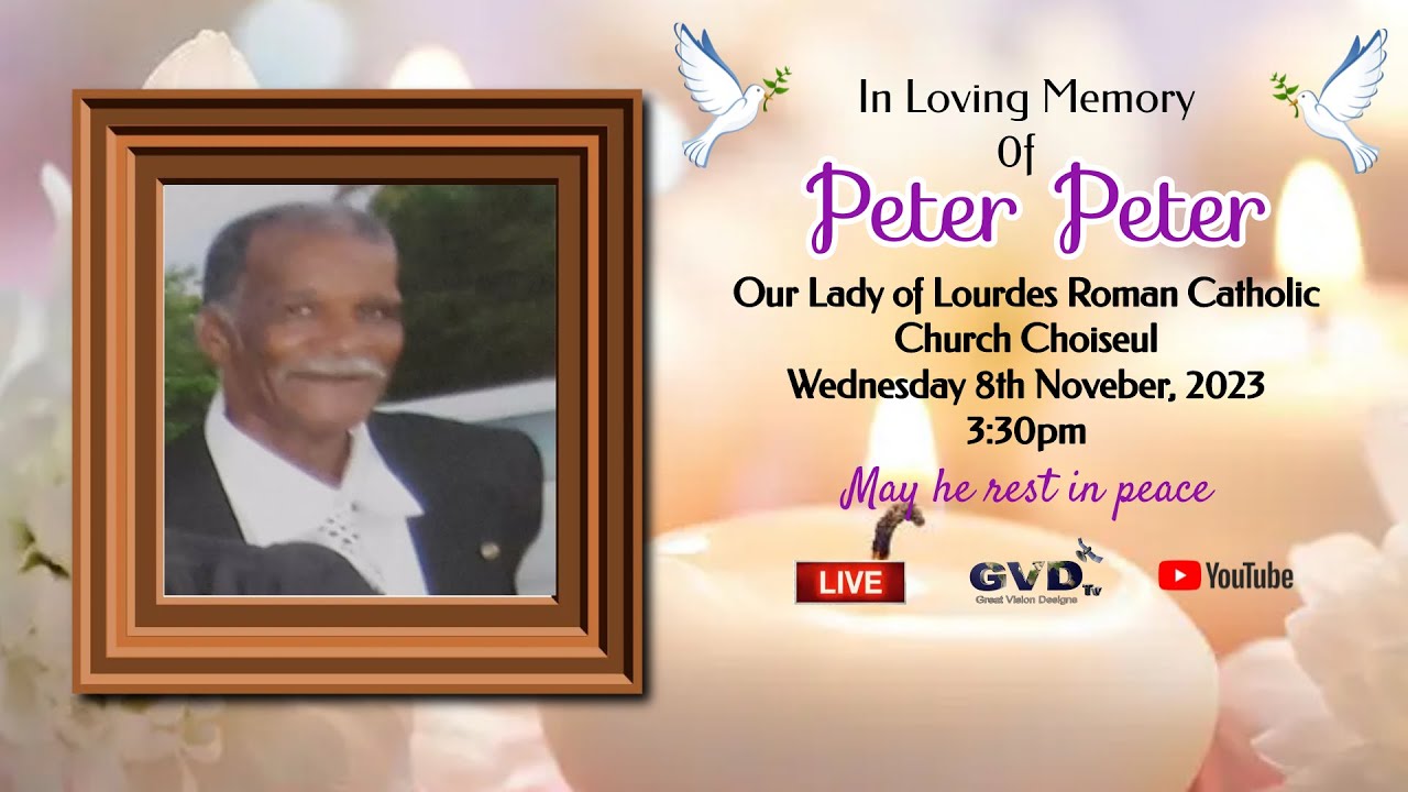 In Loving Memory of Peter Peter - YouTube