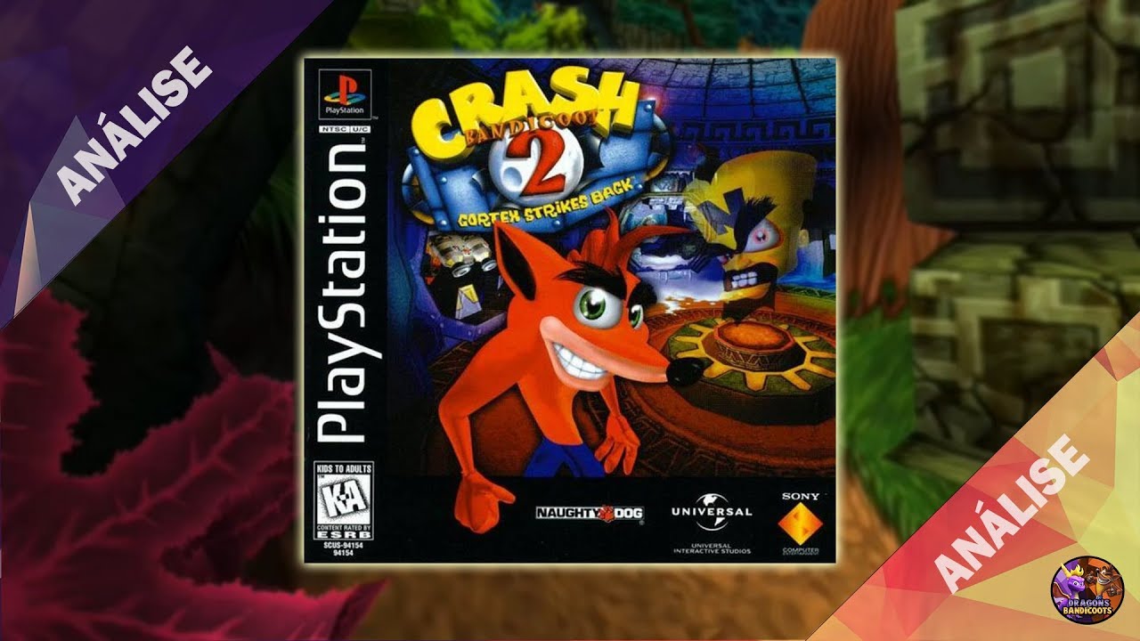 [ANÁLISE] CRASH BANDICOOT 2: CORTEX STRIKES BACK (PS1) - YouTube