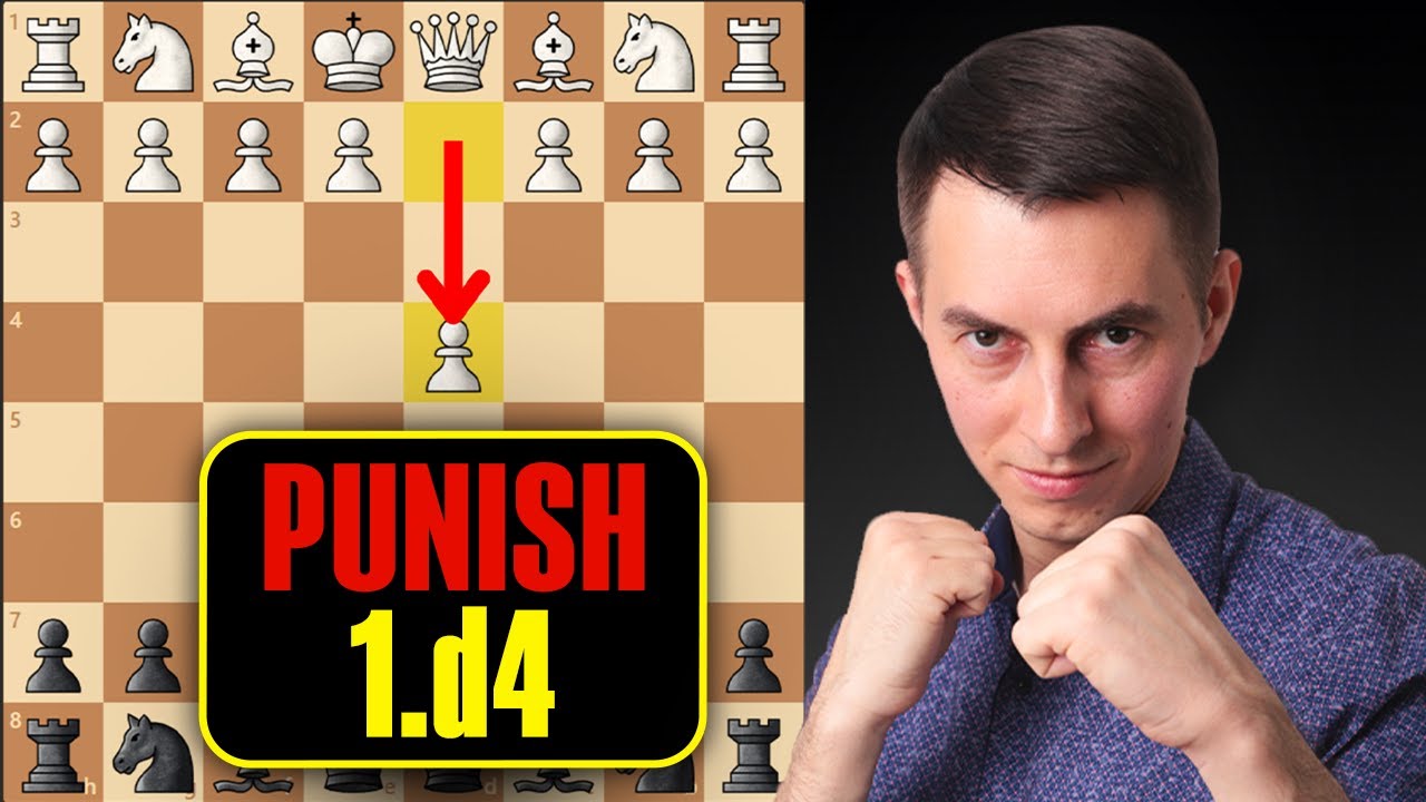 Powerful Chess Opening for Black Against 1.d4 - YouTube
