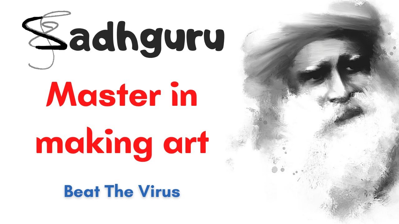 Sadhguru Painting - Master in making of an ART - YouTube