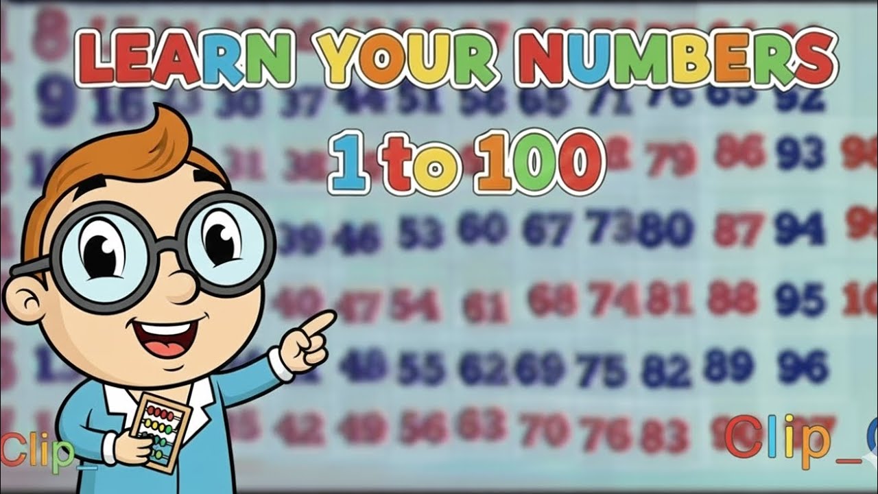 Numbers | ek se sau tak ginti | ginti in English | ginti 1 se 100 tak ...