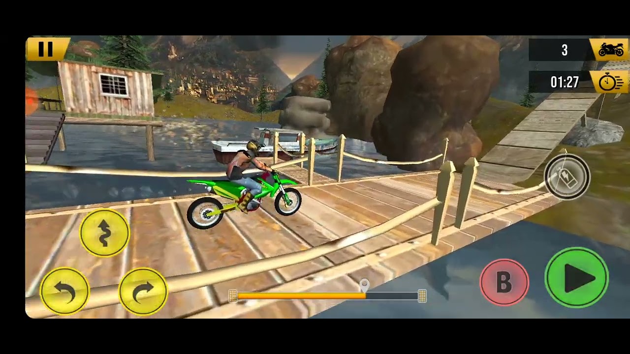 motor bike stunt mod crazh(4) - YouTube