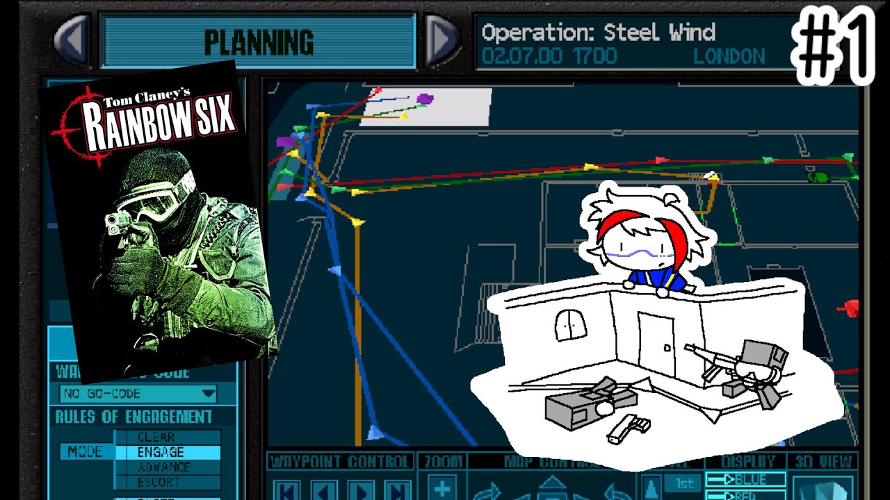 [PC] Tom Clancy's Rainbow Six(1998) #1 - YouTube