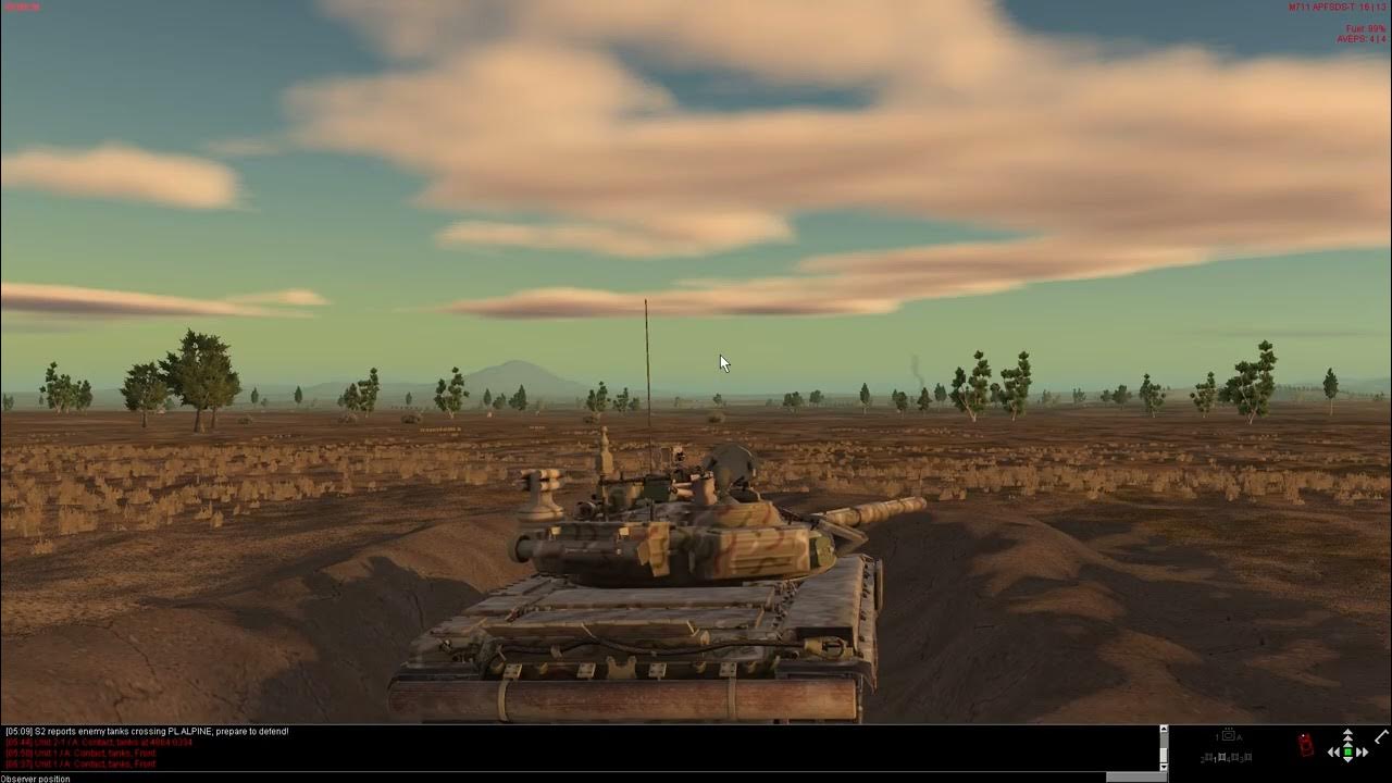 T-72B3 Mission, Fire and Diesel, WARNING BORING, Steel Beasts Pro PE - YouTube