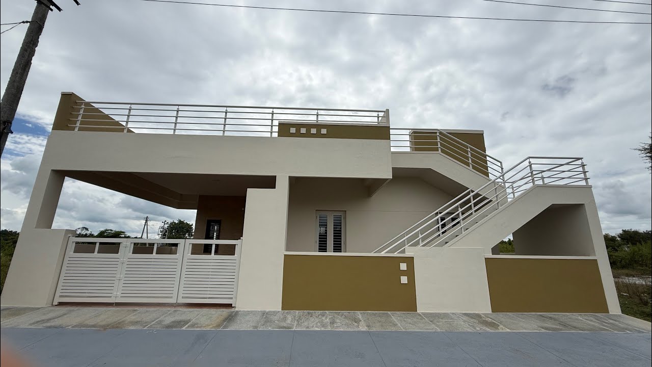 2.40cr 3 bhk 40x60 north facing single floor house sale Mysore {sbm ...