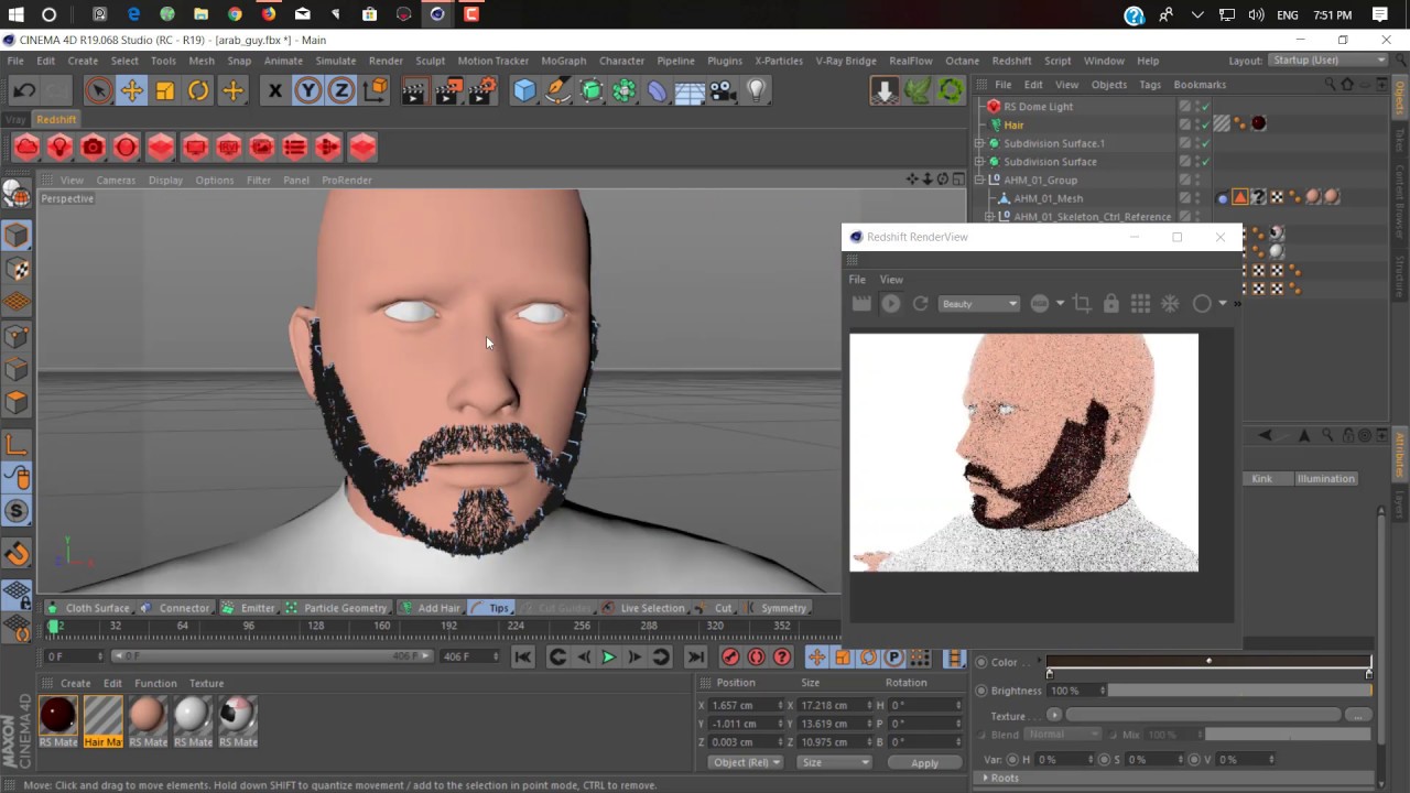Cinema 4d Hair - Learn how to grow and control hair in cinema 4d ...