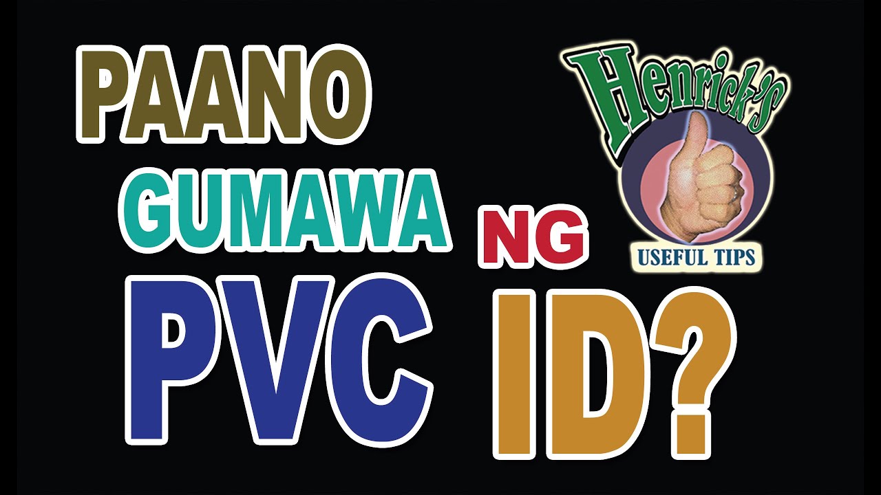 How To Make PVC ID Paano Gumawa Ng ID YouTube How To Make PVC ID Paano Gumawa Ng ID YouTube