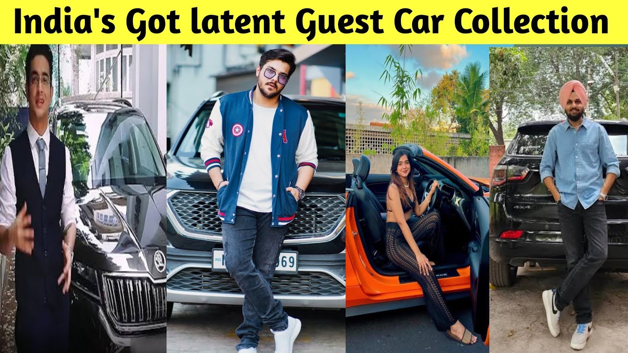 India's Got Latent Guest Car Collection || samay Raina, Ranveer ...