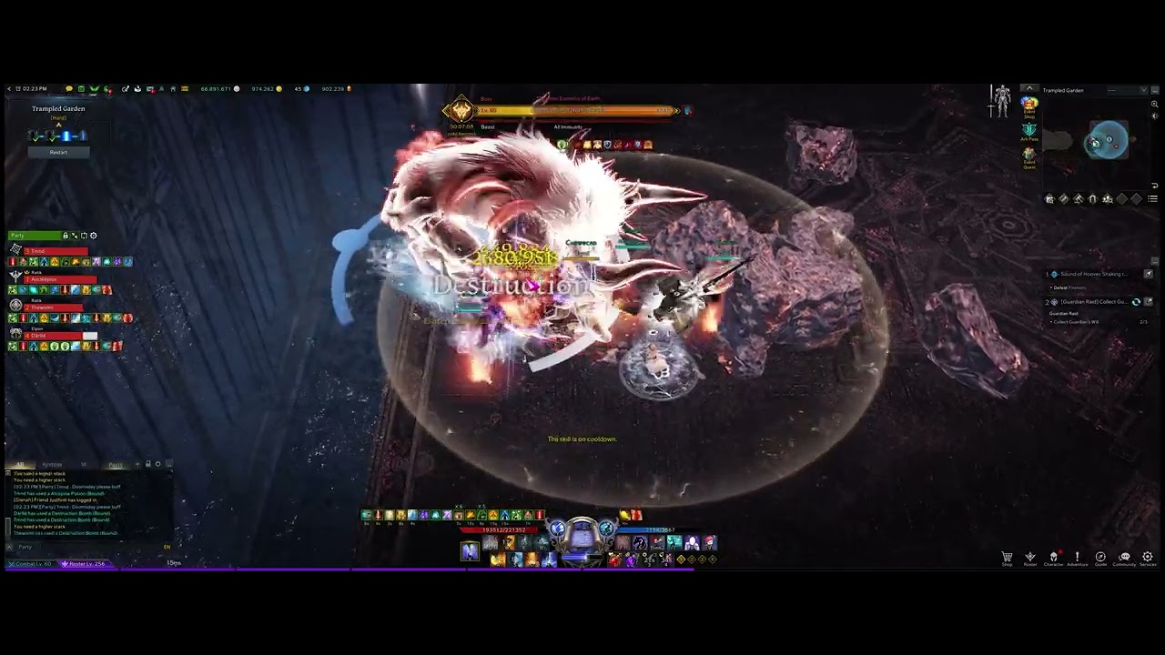 Lost Ark - Voldis/Ivory Tower Hard Gate 3 - Ingiter Sorceress - YouTube