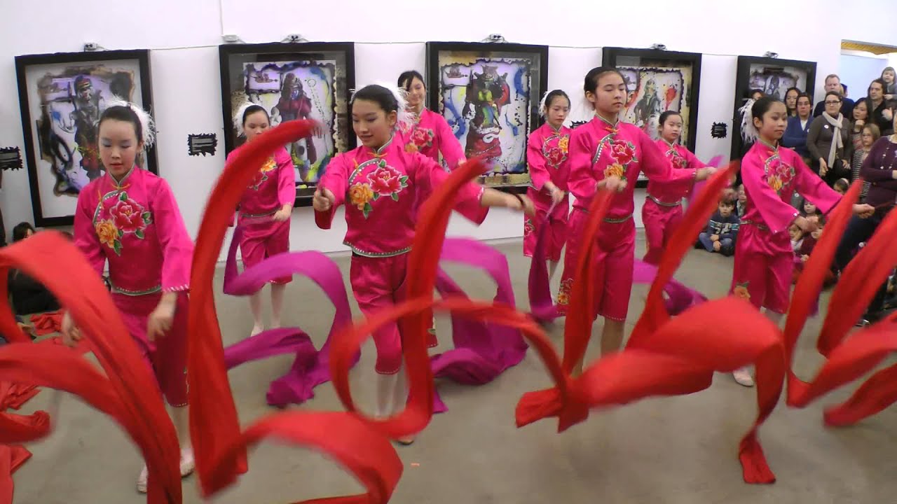 NYCCC at CMA for Chinese New Year 2013 - Red Ribbon Dance - YouTube