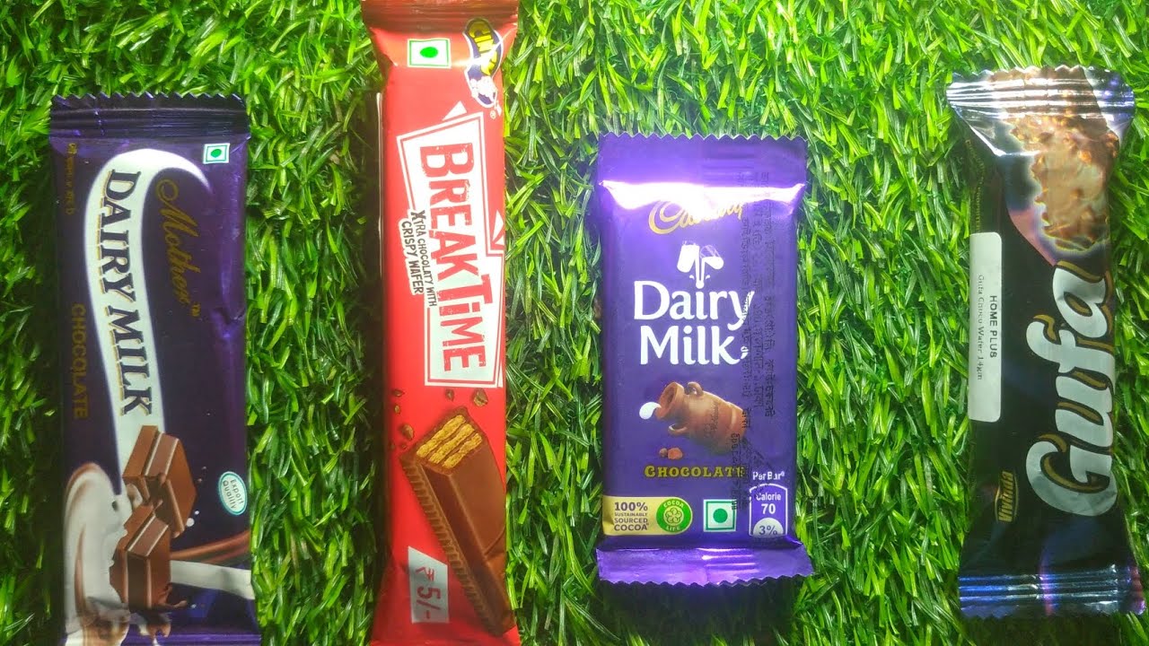 Some of yummy Dairy milk chocolate vs Gufa caramel chocolate Mother ...
