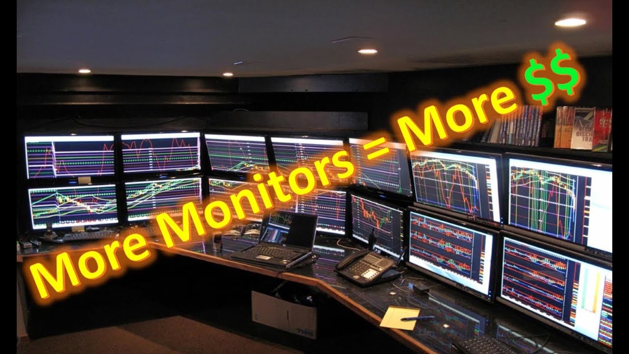 More Trading Monitors = More $$$!?! - YouTube