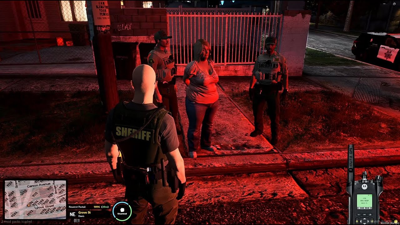 Former Police Officer plays GTA 5 Realistic Gang Unit: Night Shift ...