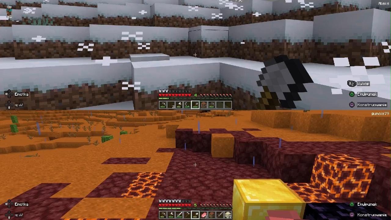 Minecraft Aleks i Mikołaj survival - YouTube