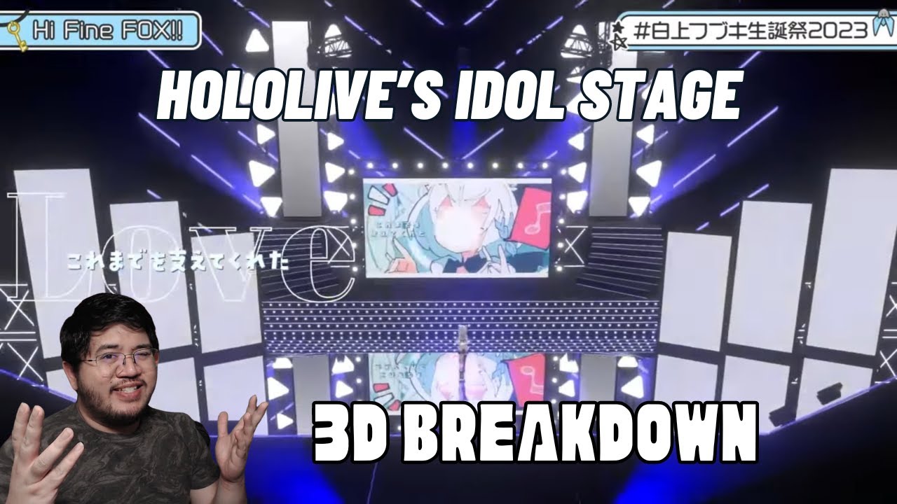 hololive 3D Breakdown! Hololive's 3D Live Idol Stage! - YouTube
