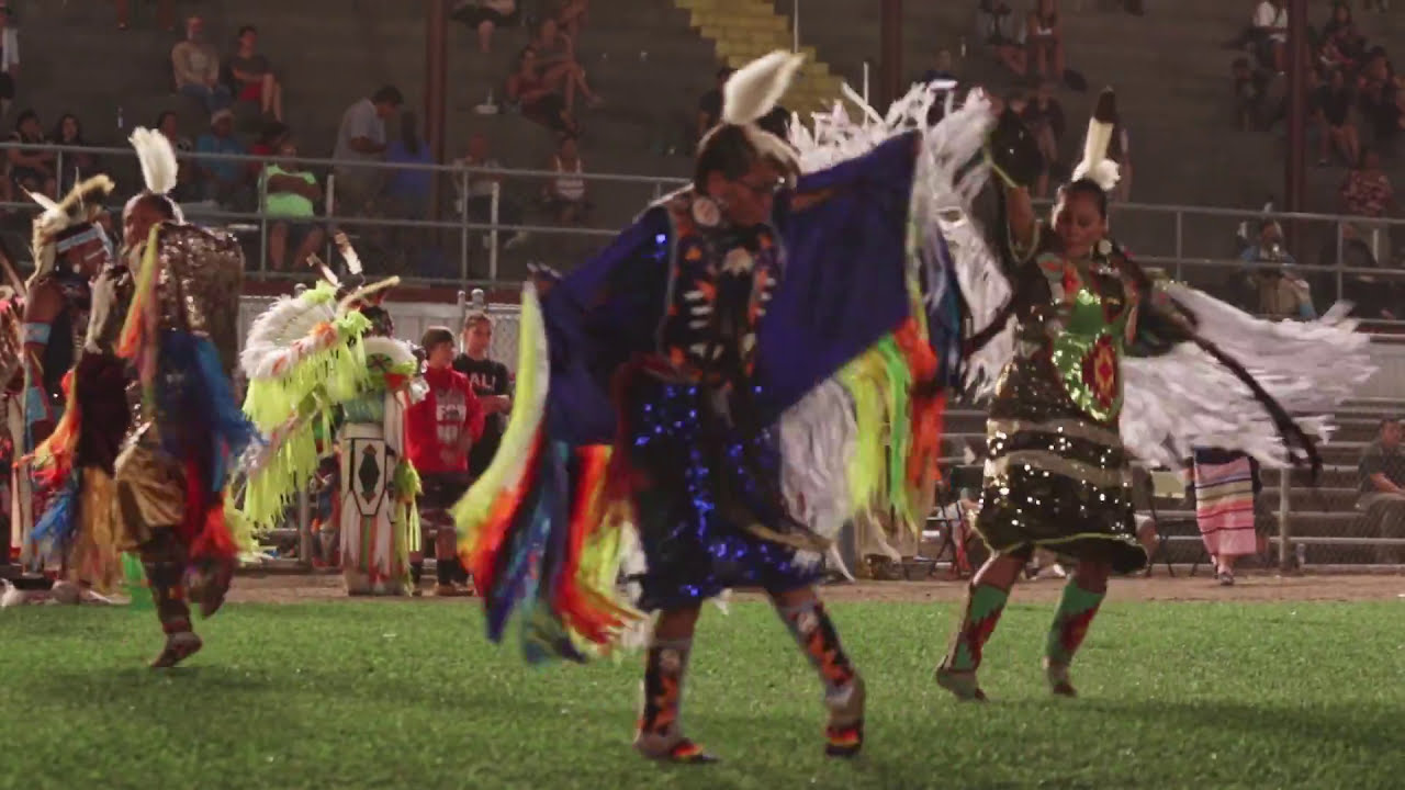 2017 Julyamsh Senior Women's Fancy Dance Finals - YouTube