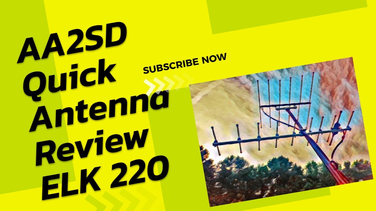 Elk 220 Beam #shorts Elk Antennas 1.25m/220MHz Log Periodic Handheld ...