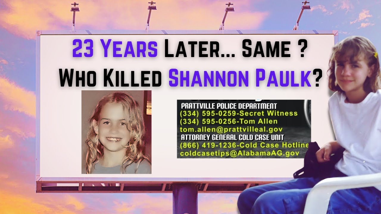23 Years...Same ? Who Killed Shannon Paulk? Investigation Update! - YouTube