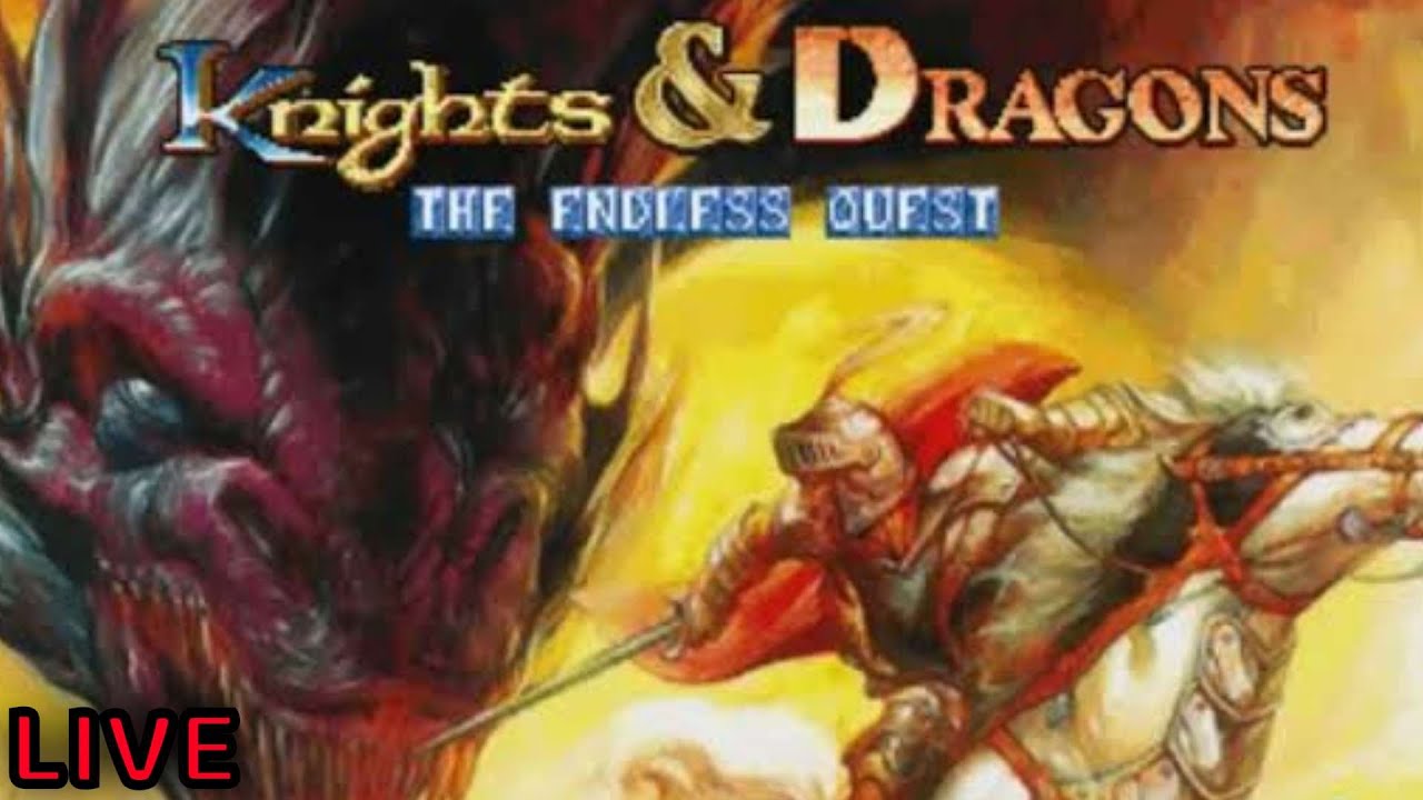 D&D - Knights & Dragons The Endless Quest - OpenBOR - Jogando. - YouTube