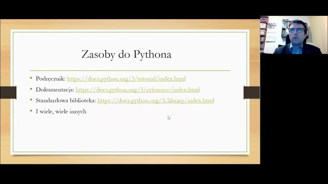 WYKŁAD 4 "Programowanie w Pythonie i jego zastosowanie do analizy ...