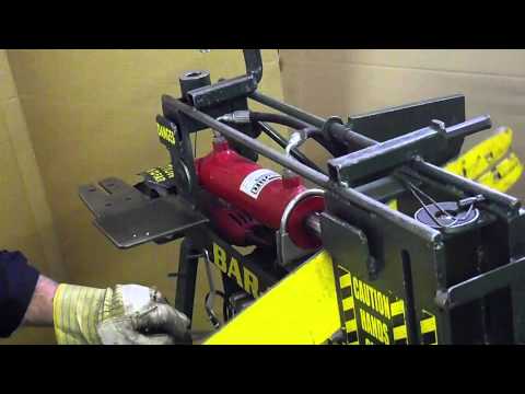 "BAR-TENDER SAWBAR STRAIGHTENING UNIT" - YouTube