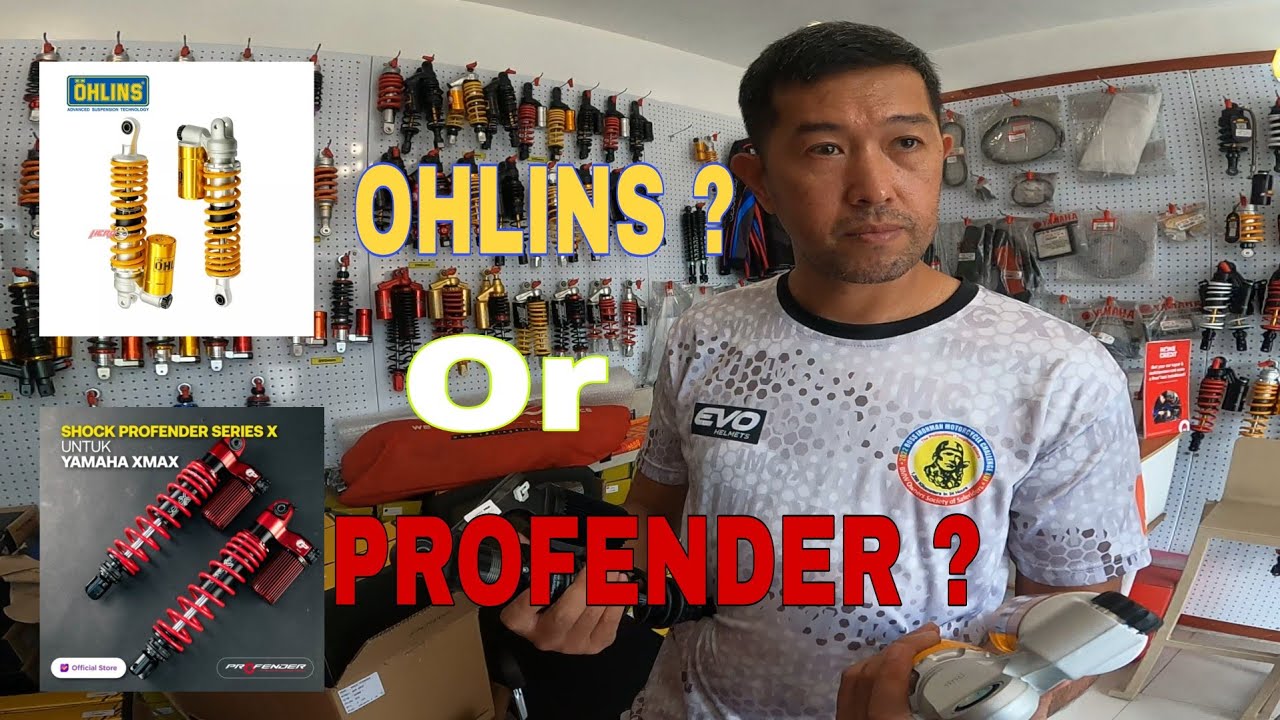 YAMAHA NMAX 2.1 FRONT & REAR SHOCKS MODIFIED BY AV MOTO TUNING - YouTube