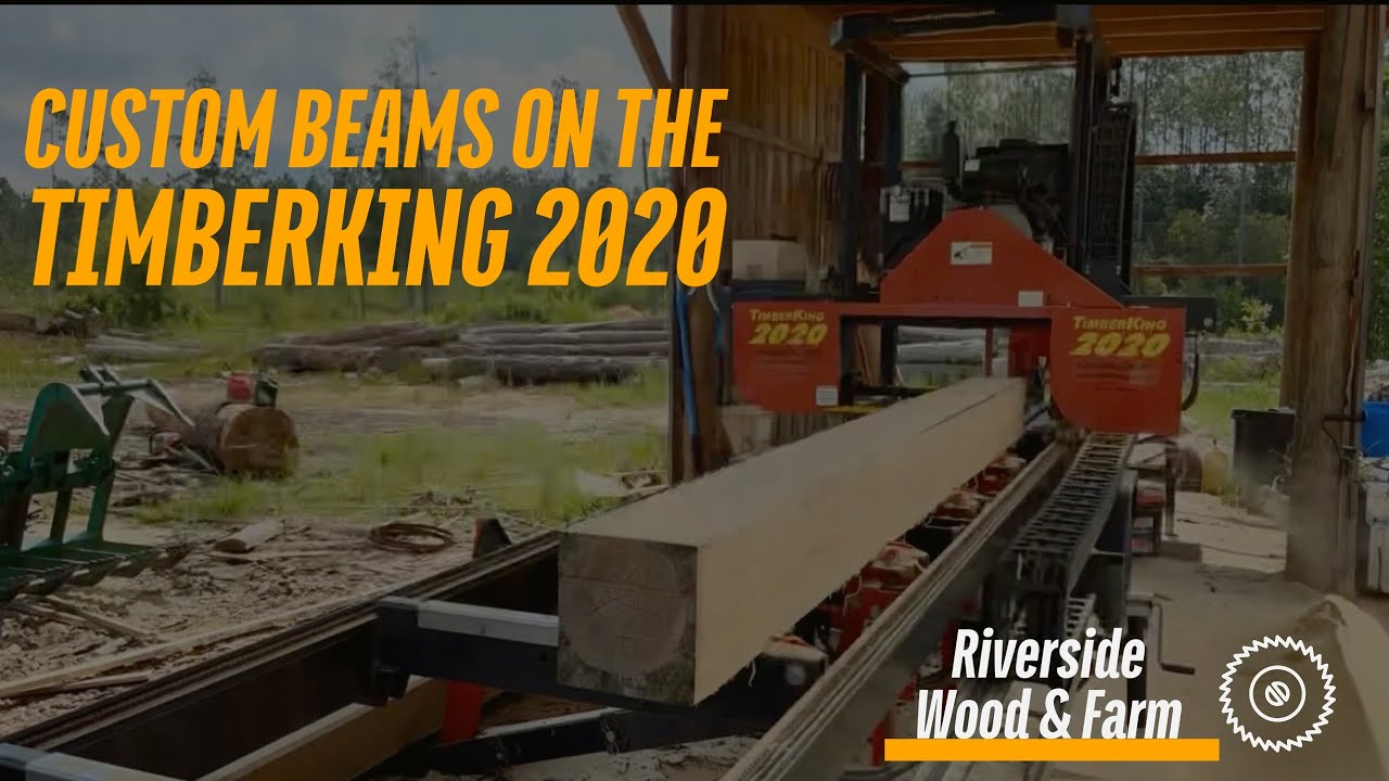 Custom Beams on Timberking 2020 - YouTube