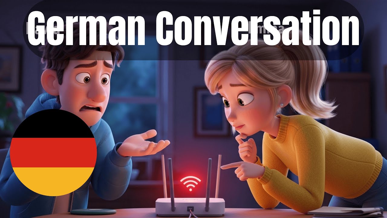 Learn German: How to Fix the Internet | Easy German Dialogue (A1/A2 ...