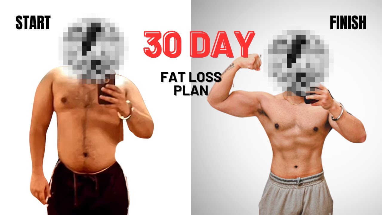 Simple Fast Fat Loss | 10kg 22lbs | One Month Plan - YouTube