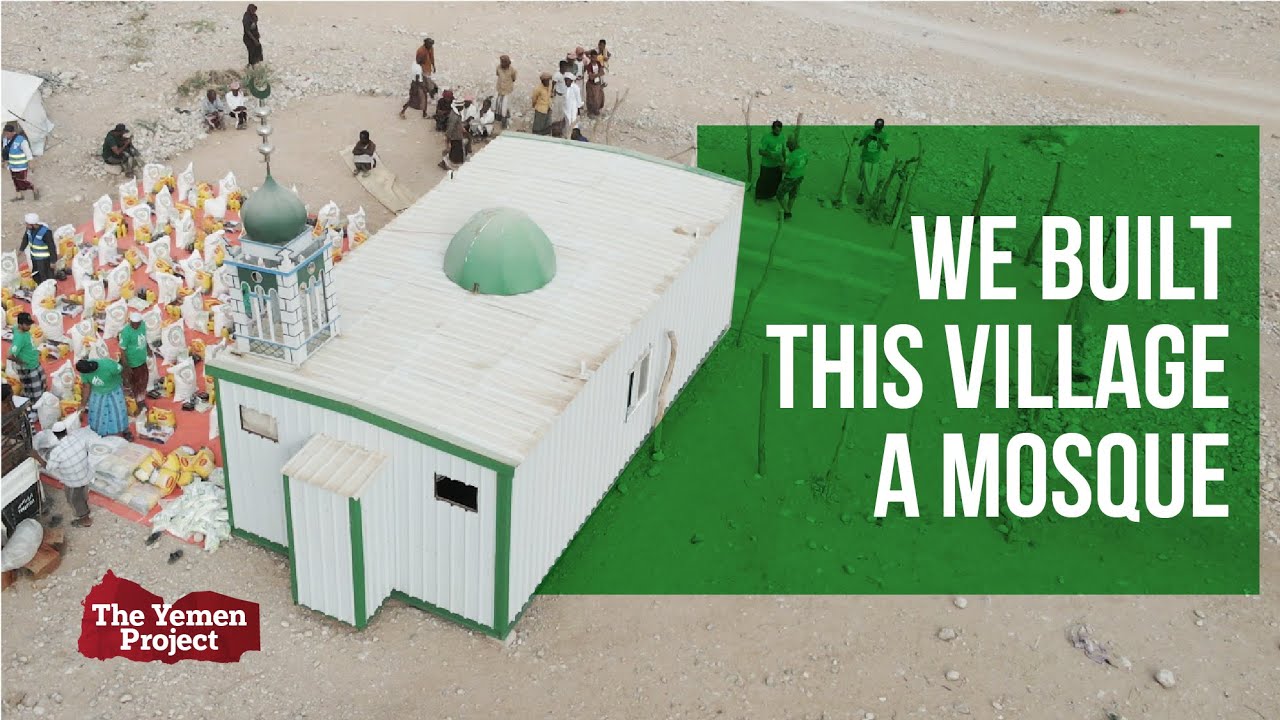 WE BUILT THIS VILLAGE A MOSQUE - YouTube