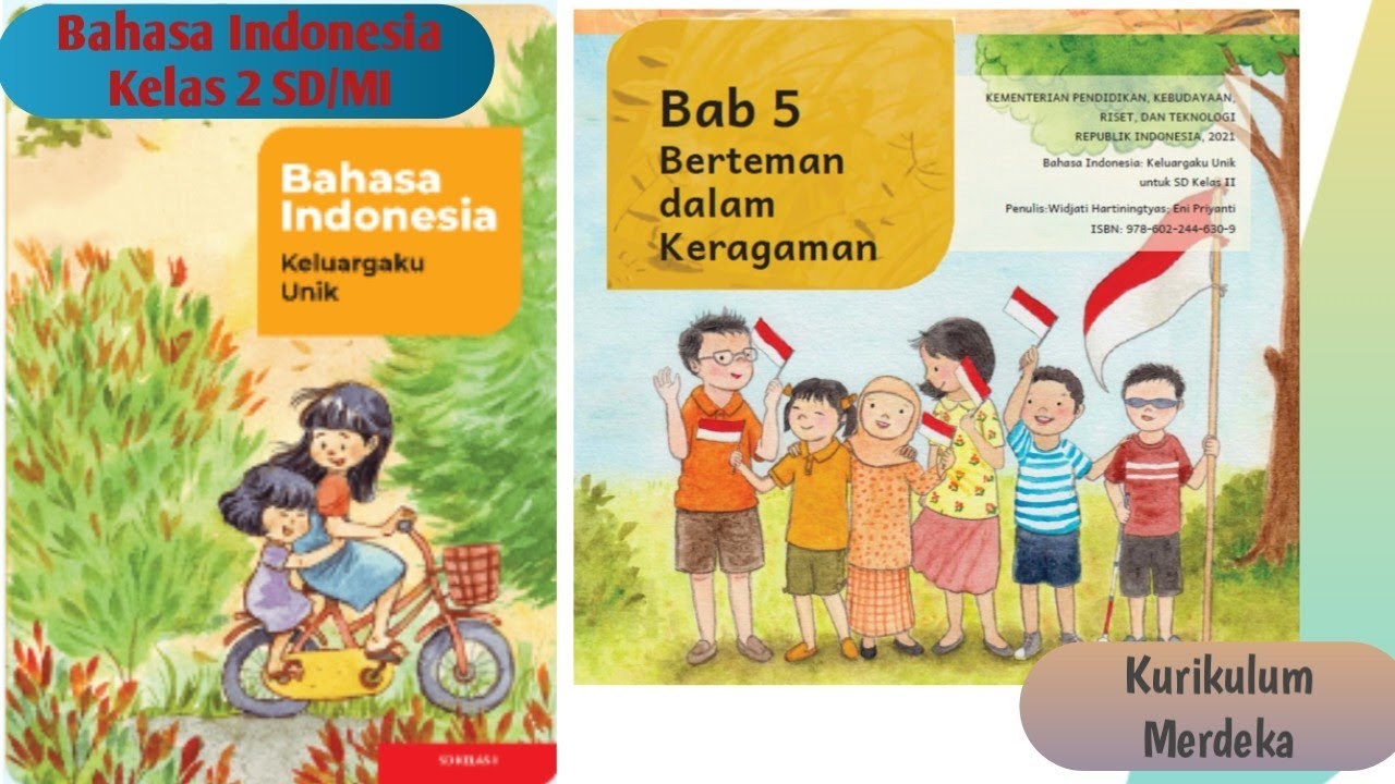 Bahasa Indonesia Kelas 2 SD BAB 5 BERTEMAN DALAM KERAGAMAN Kurikulum ...